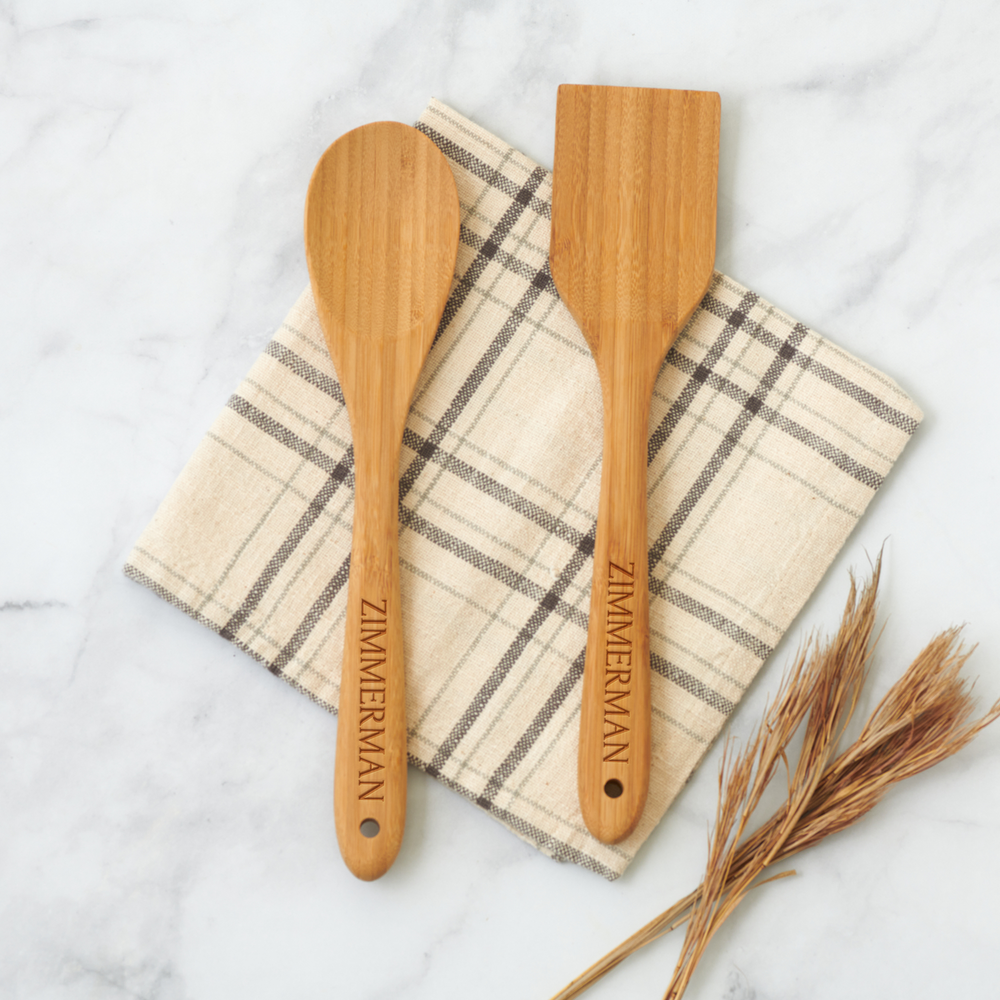 Bamboo Spoons & Spatulas - Custom Spoon