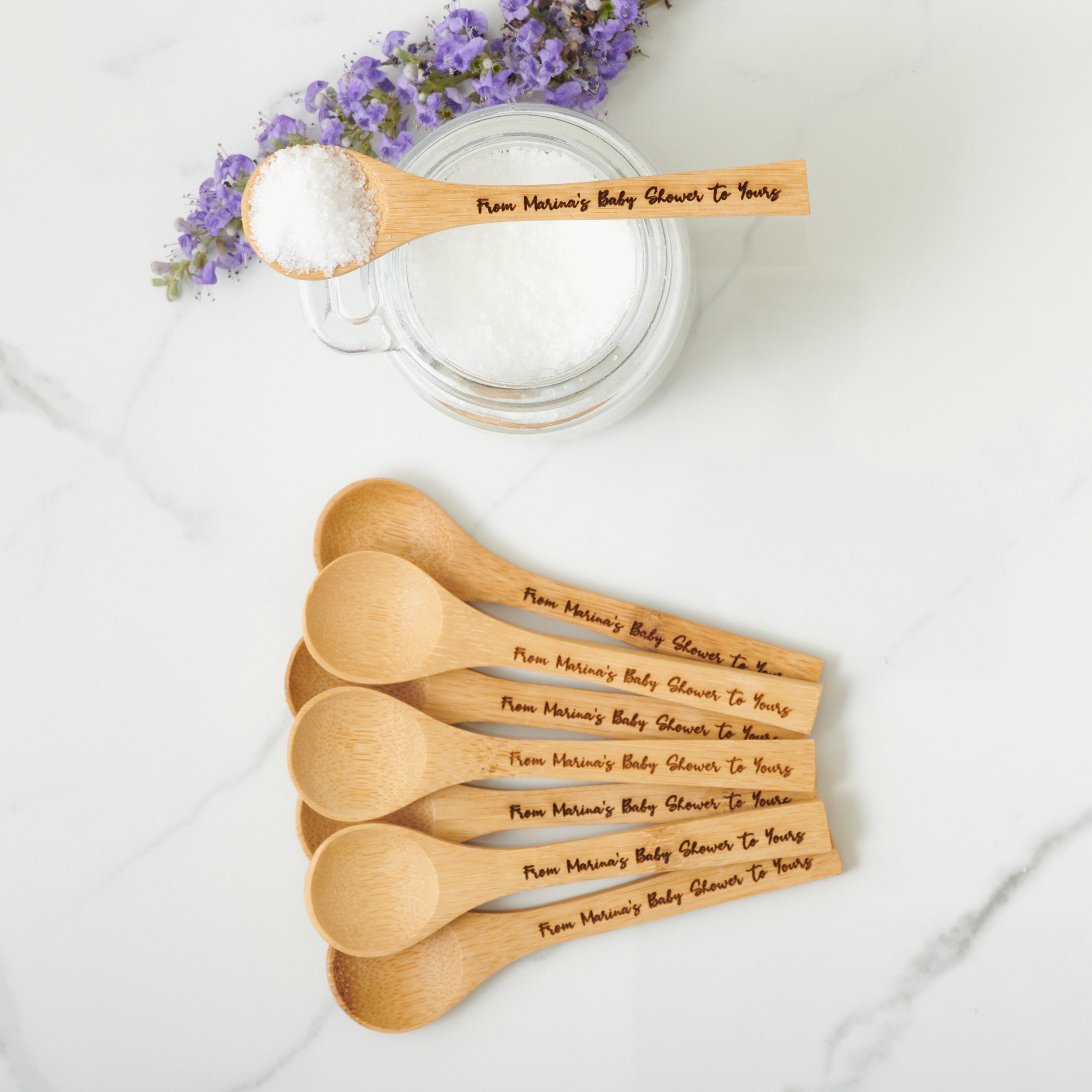 Custom Wooden Spoons with Personalized Engraving | Gifts & Favors